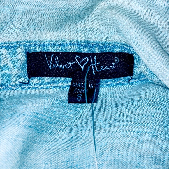 Velvet Heart | Dresses | Velvet Heart Super Soft Cotton Denim Dress ...